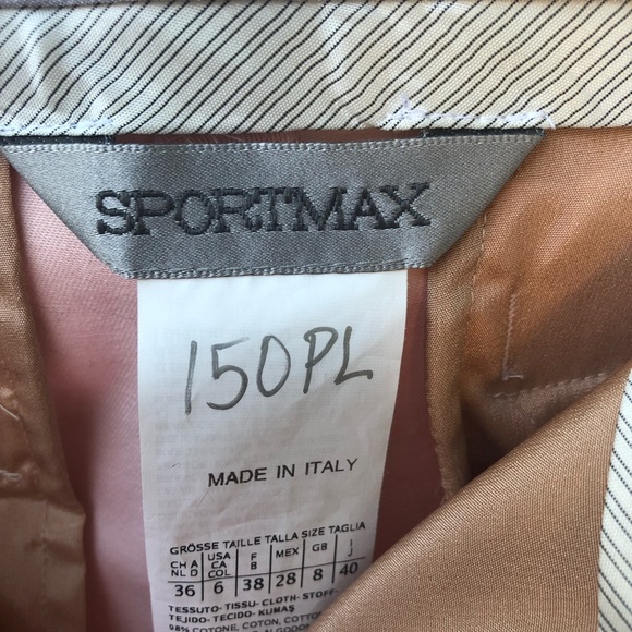 MaxMara | Pants & Jumpsuits | Max Mara Cropped Straightleg ...